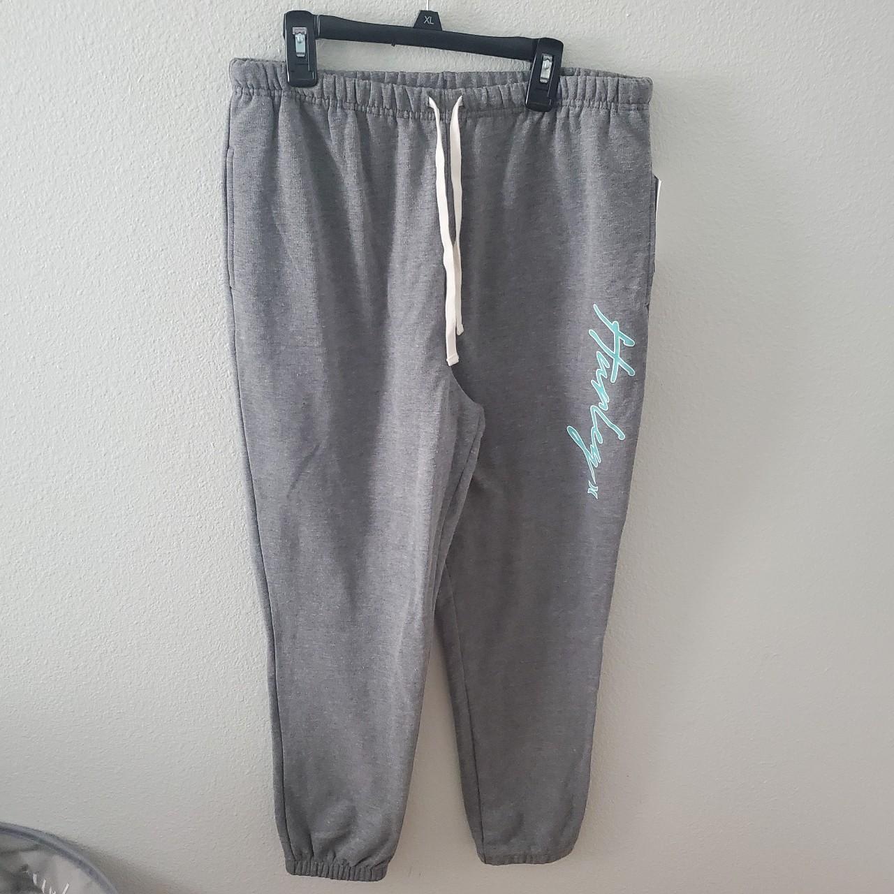 hurley sweatpants new with tags size medium - Depop