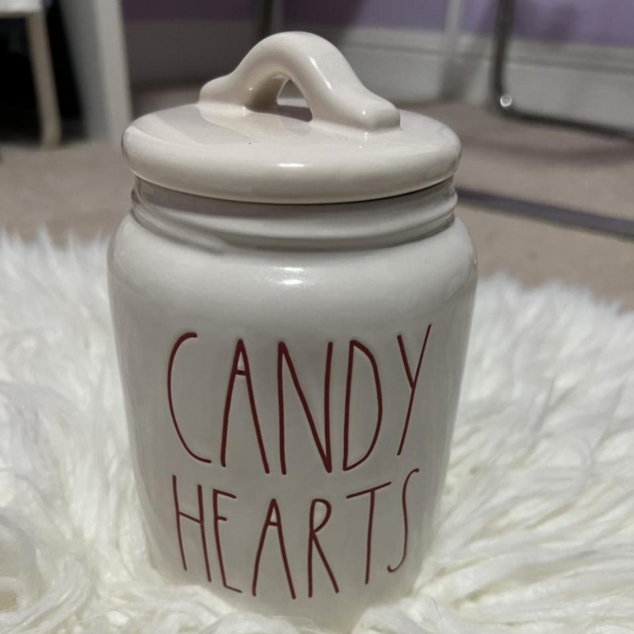 New Rae dunn Candy hearts jar. #raedunn #kitchen... - Depop