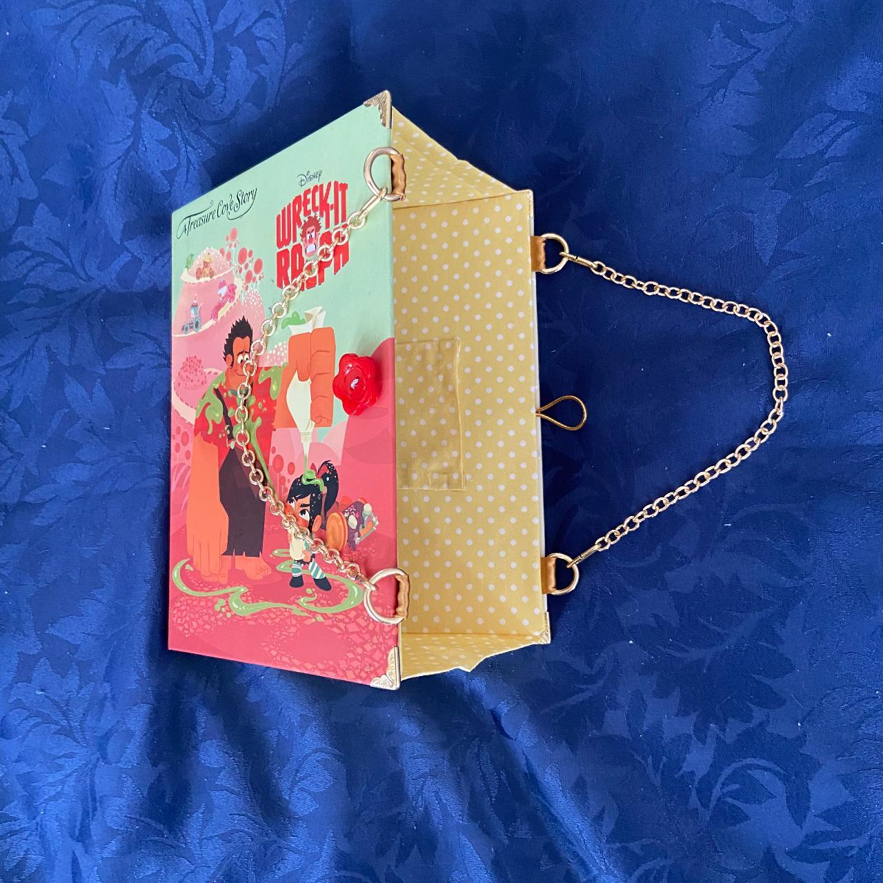 Upcycled Disney Wreck-It Ralph book handbag For... - Depop