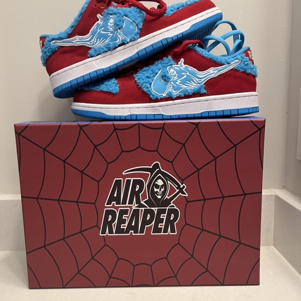DS Air Reaper Dunk low Spider-Man 360 obo Taking... | Depop