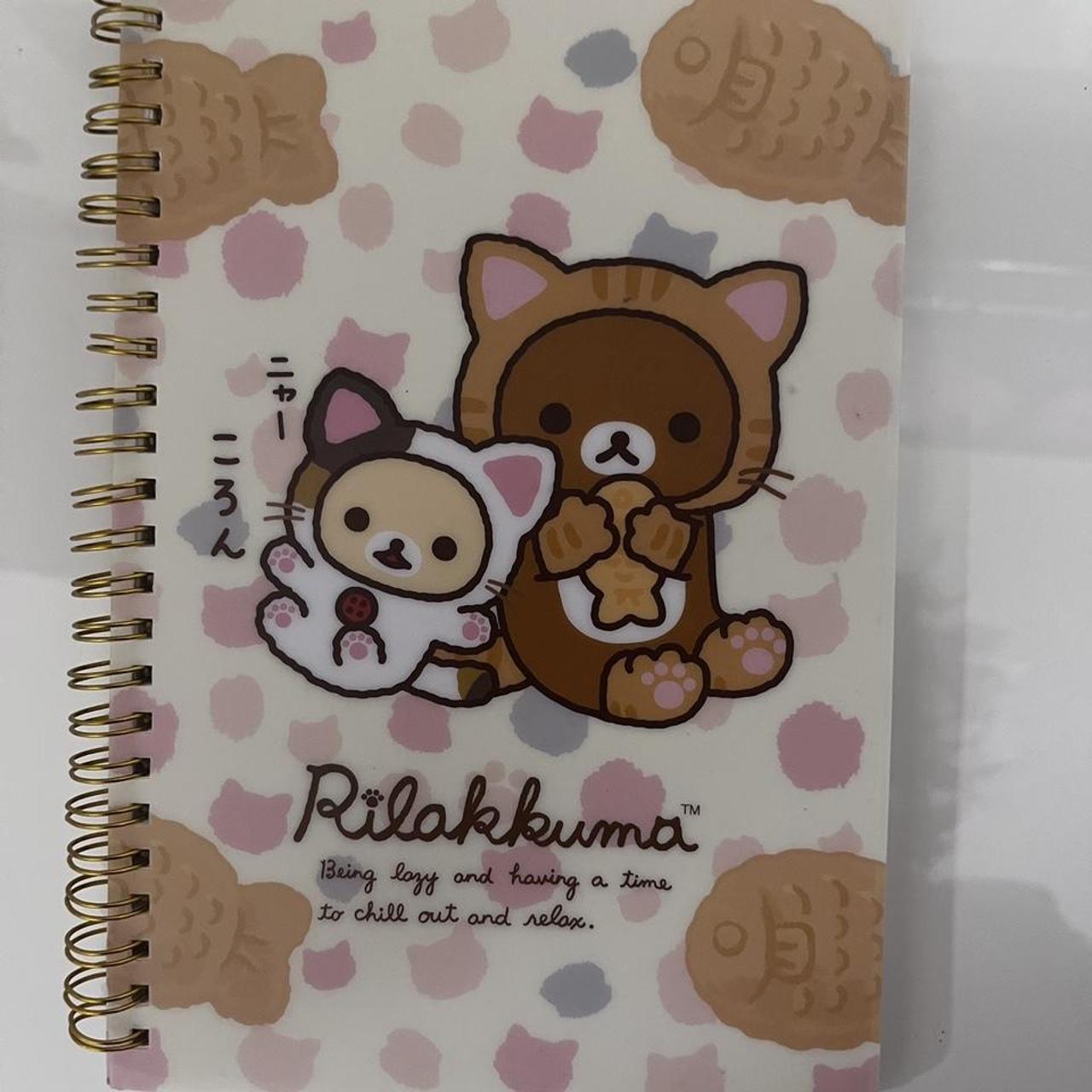 Cute rilakkuma note book!!! - Depop