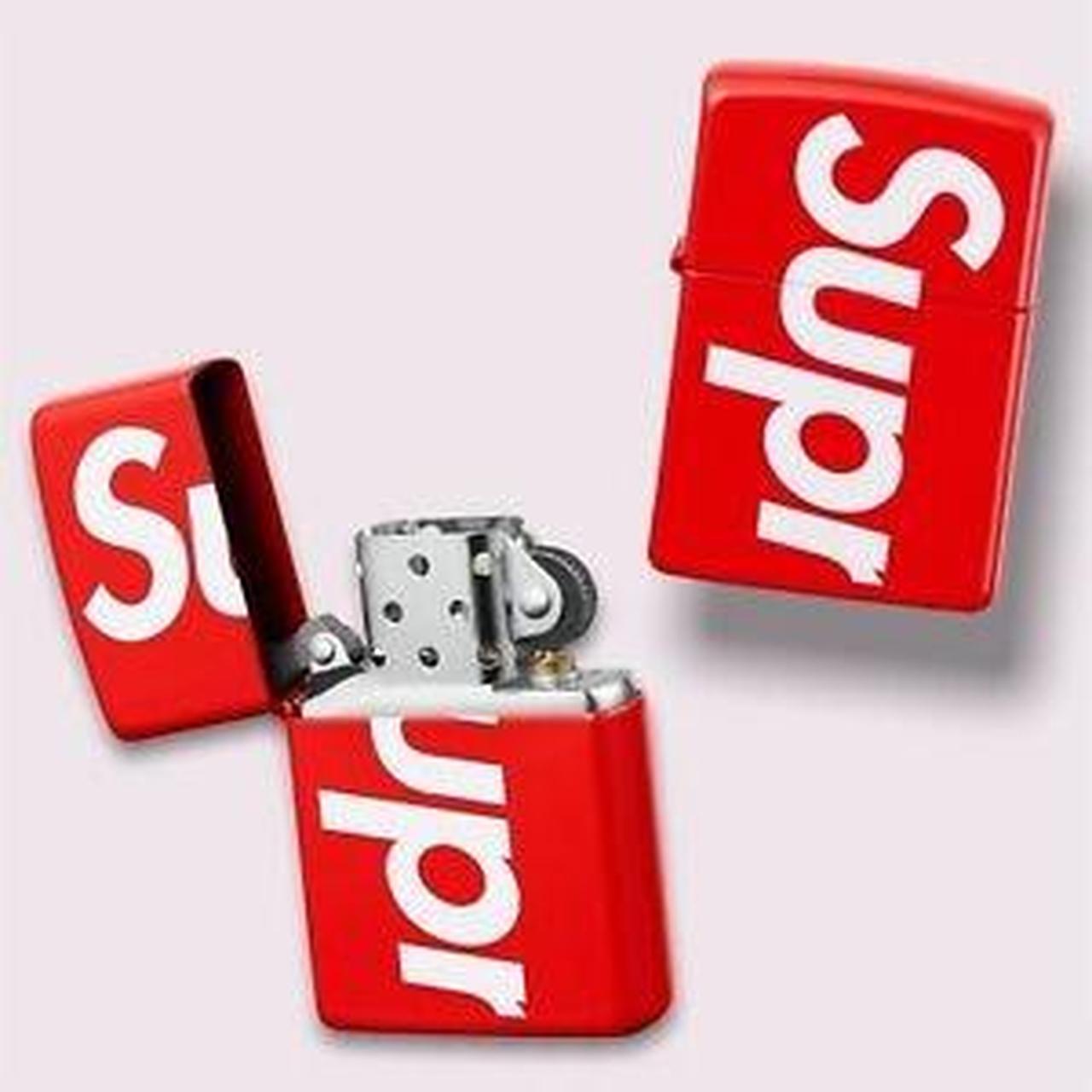 ⭐️ Supreme Logo Zippo Lighter SS18 ⭐️Condition -... - Depop