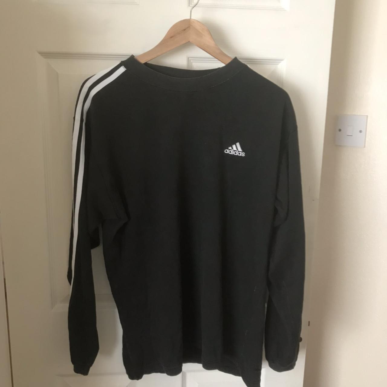 Vintage Adidas long sleeve t shirt size large Tags... - Depop