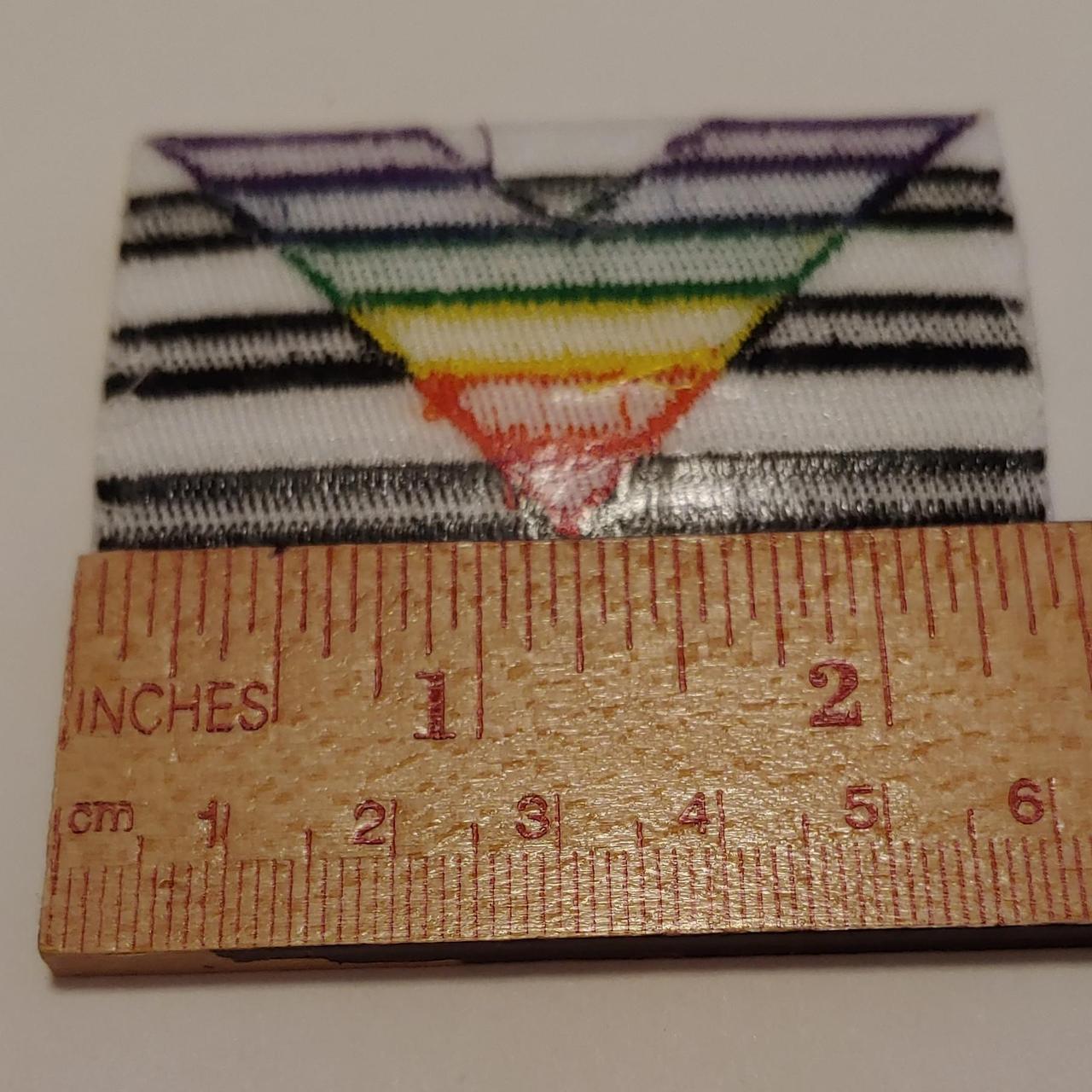 Straight Ally Pride Flag Patch Iron on or Sew... - Depop