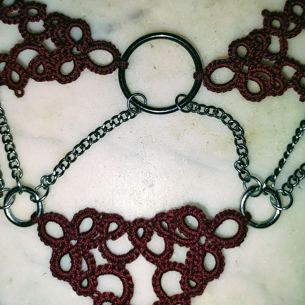 Sparrow Spite RARE Beautifully intricate Burgundy... - Depop