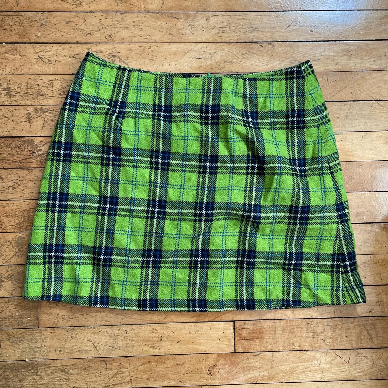 DEPOP PAYMENTS PREFERRED Vintage 90s wooly plaid... - Depop