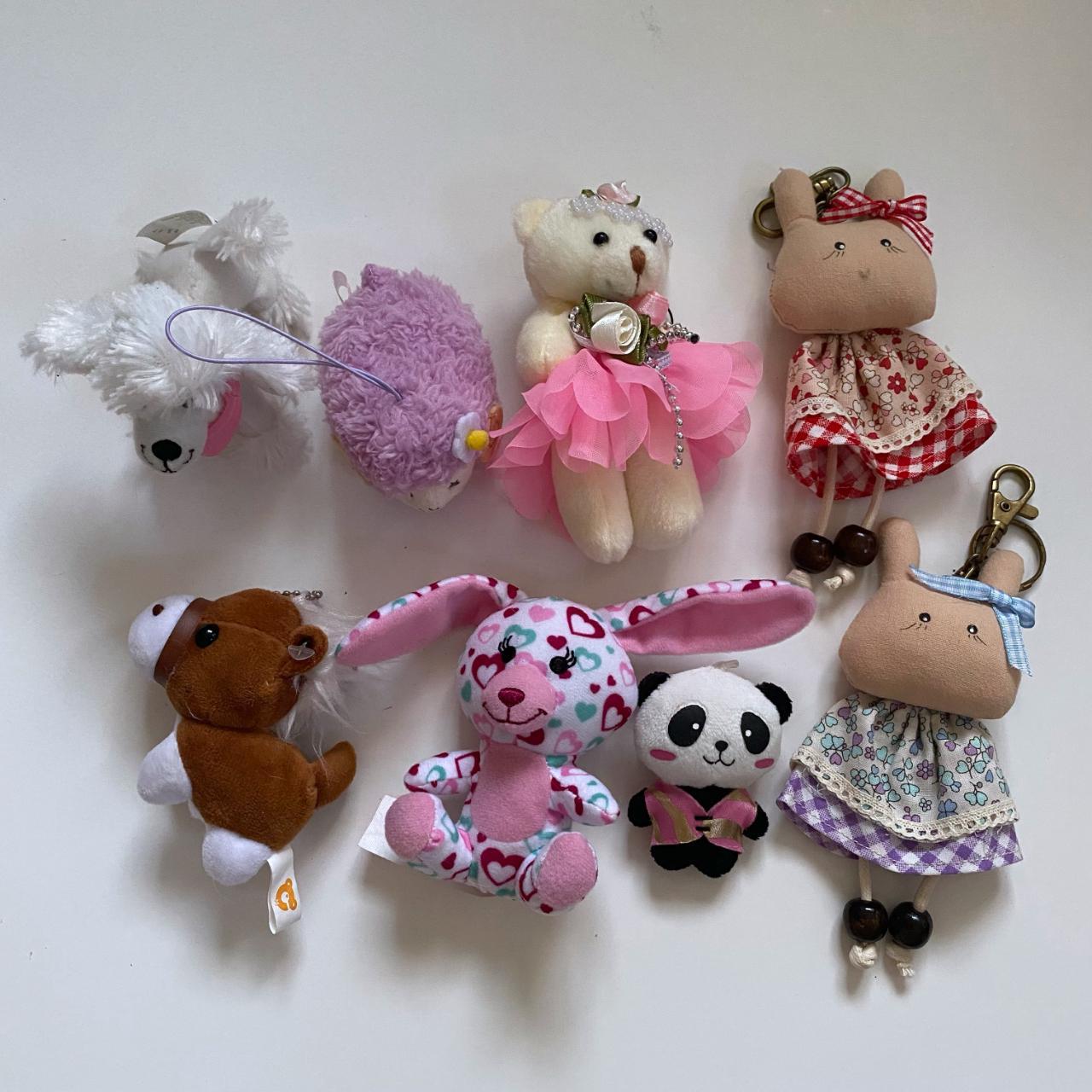 Kawaii Lot of 8 Mini Kawaii Plush -- Bought for over... - Depop