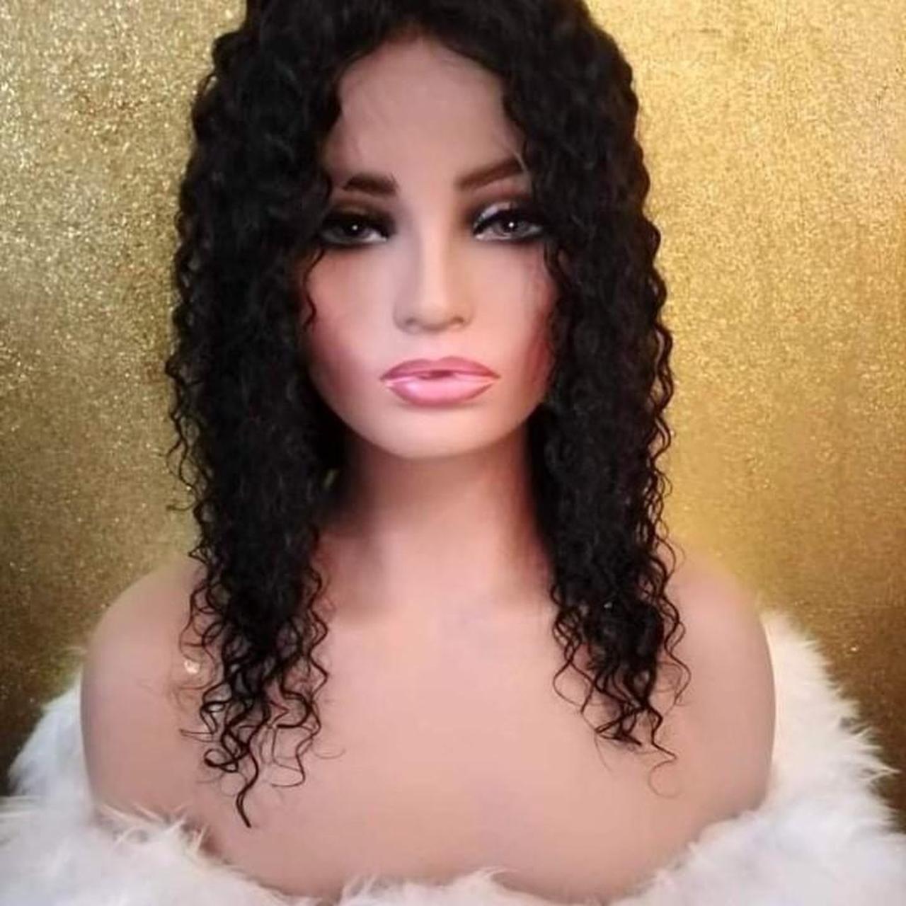 Wig name: BREE 14" Deep Curly 13x4 HUMAN HAIR Lace... - Depop