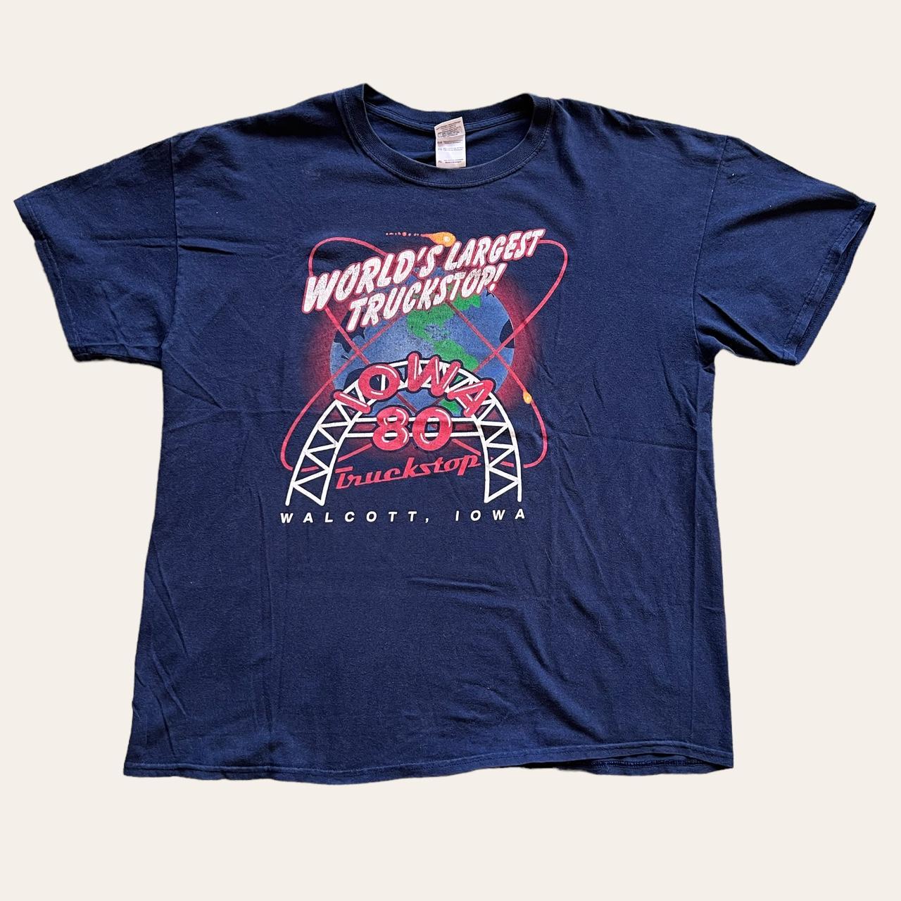 Vintage Iowa 'World's Largest Truckstop'... - Depop Vintage Iowa 'World's Largest Truckstop'... - Depop