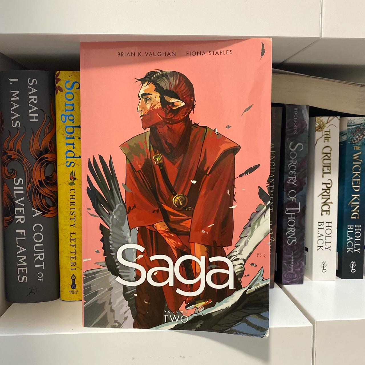 Saga Volume 2 - Brian K Vaughan & Fiona Staples I... - Depop