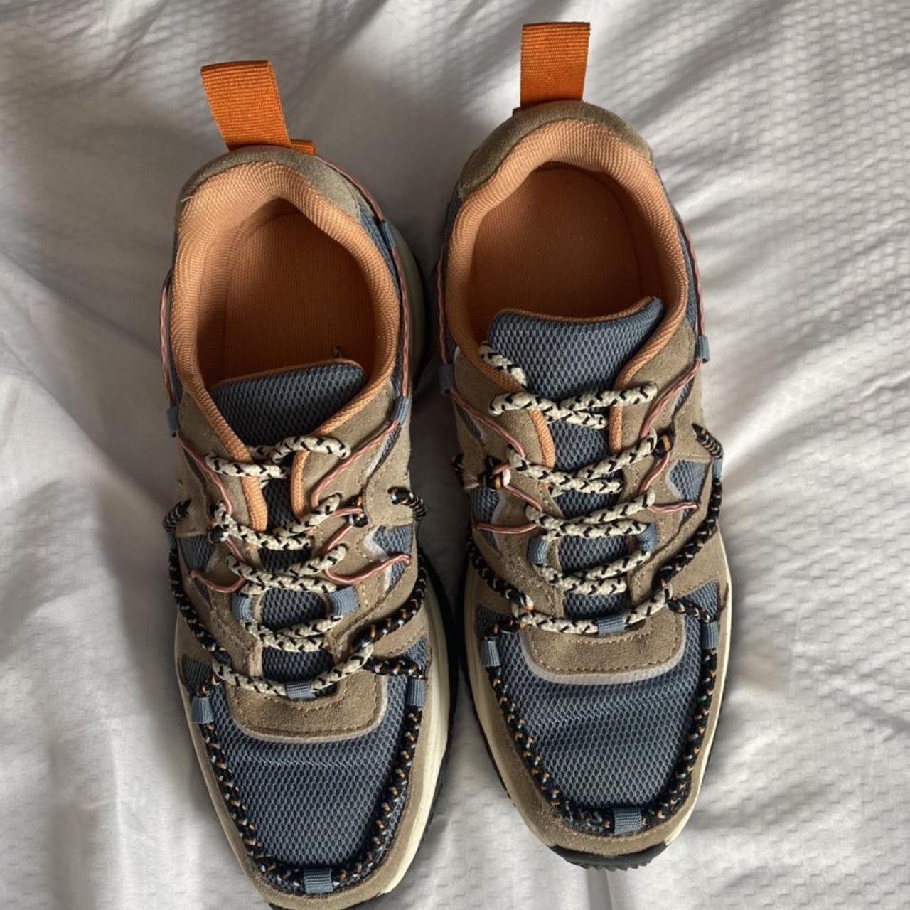 MANGO platform sneakers. Like new!! Used like five... - Depop