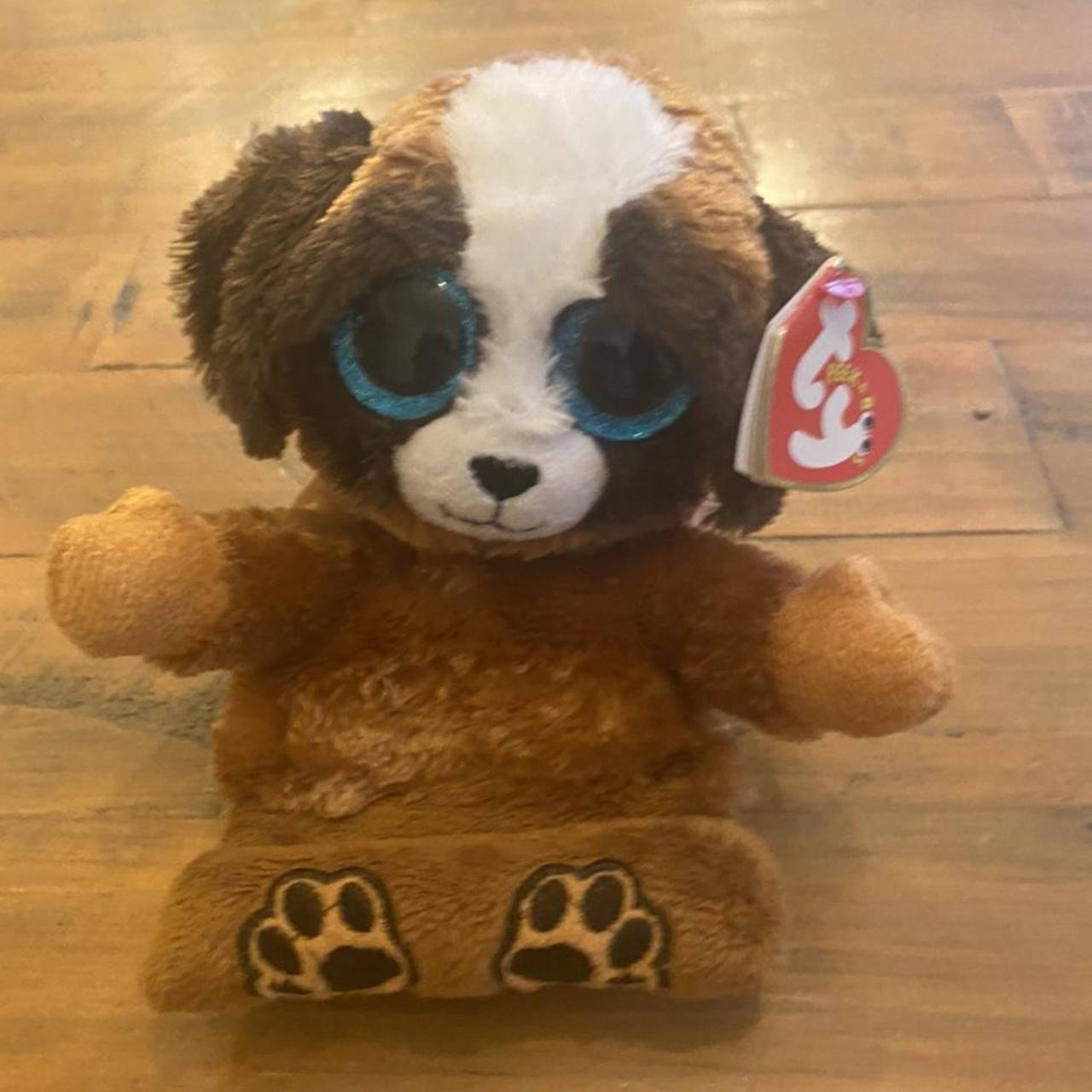 Beanie boo Dog teddy with tags on, name : Pups... - Depop