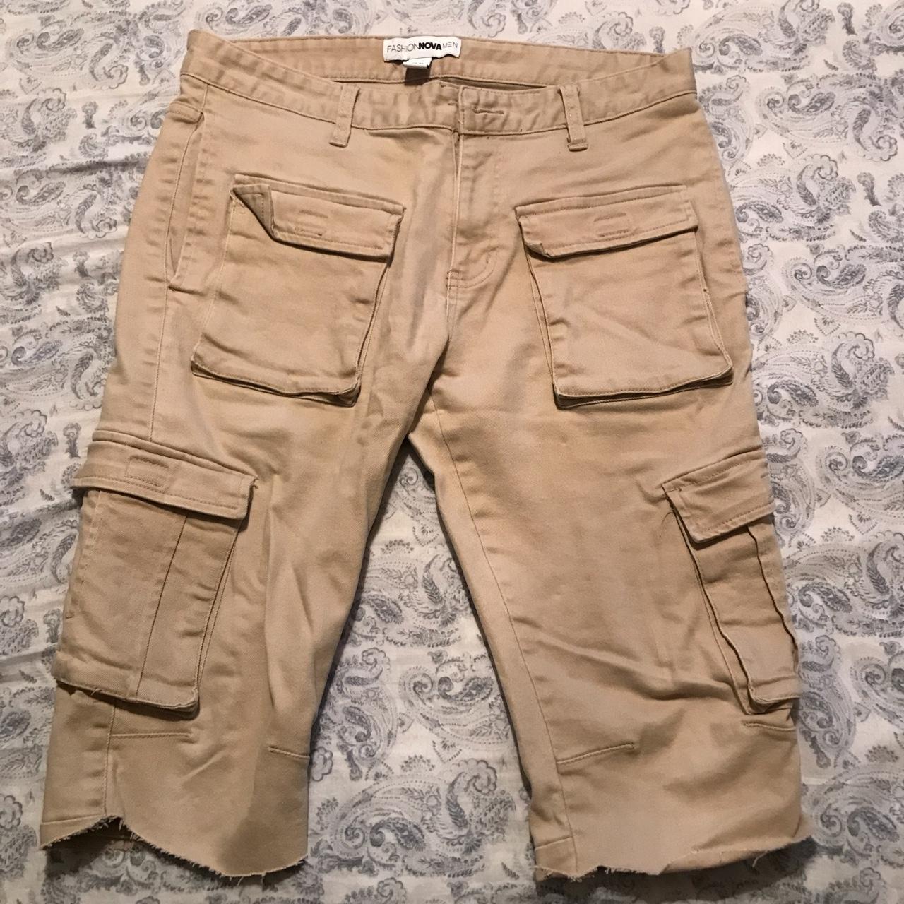 #khaki # Below knee #Pockets # skinny # Fashion Nova - Depop