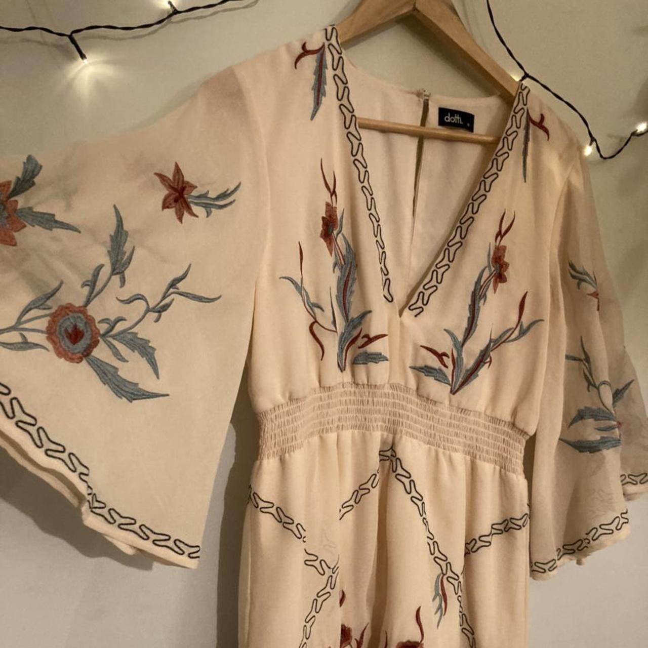 Play suit, super funky, mad goddess vibes. Drape... - Depop