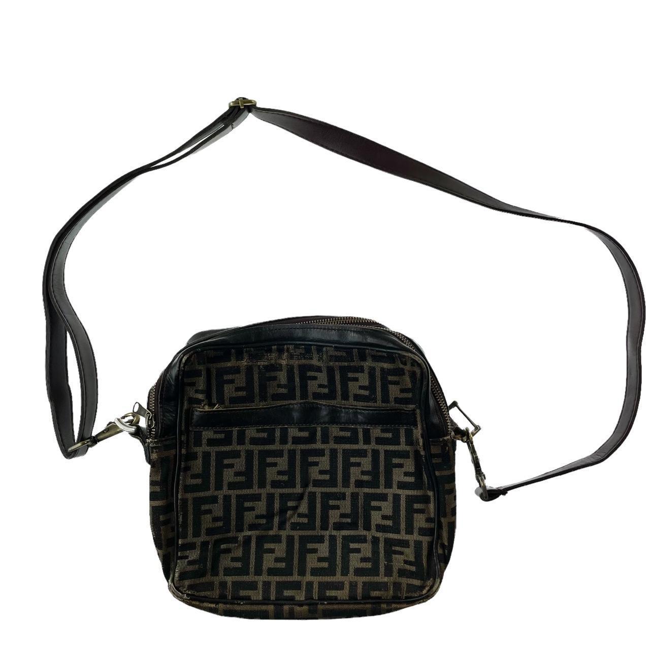 Vintage Fendi monogram cross body... - Depop
