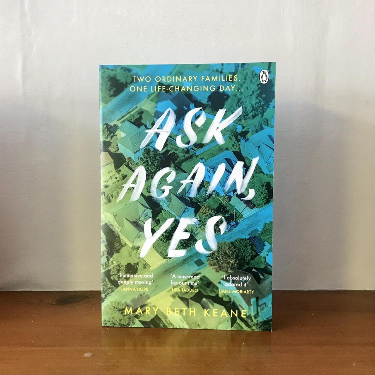 Ask Again, Yes by Mary Beth Keane 🌿 brand new... - Depop