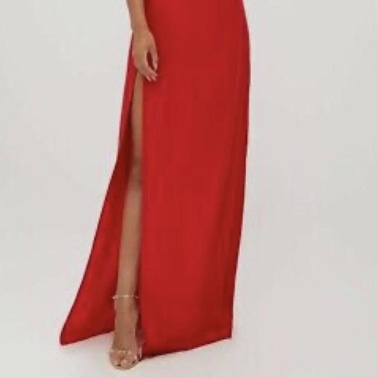 Beautiful red PLT formal dress. 5’6” with 3” heels... - Depop