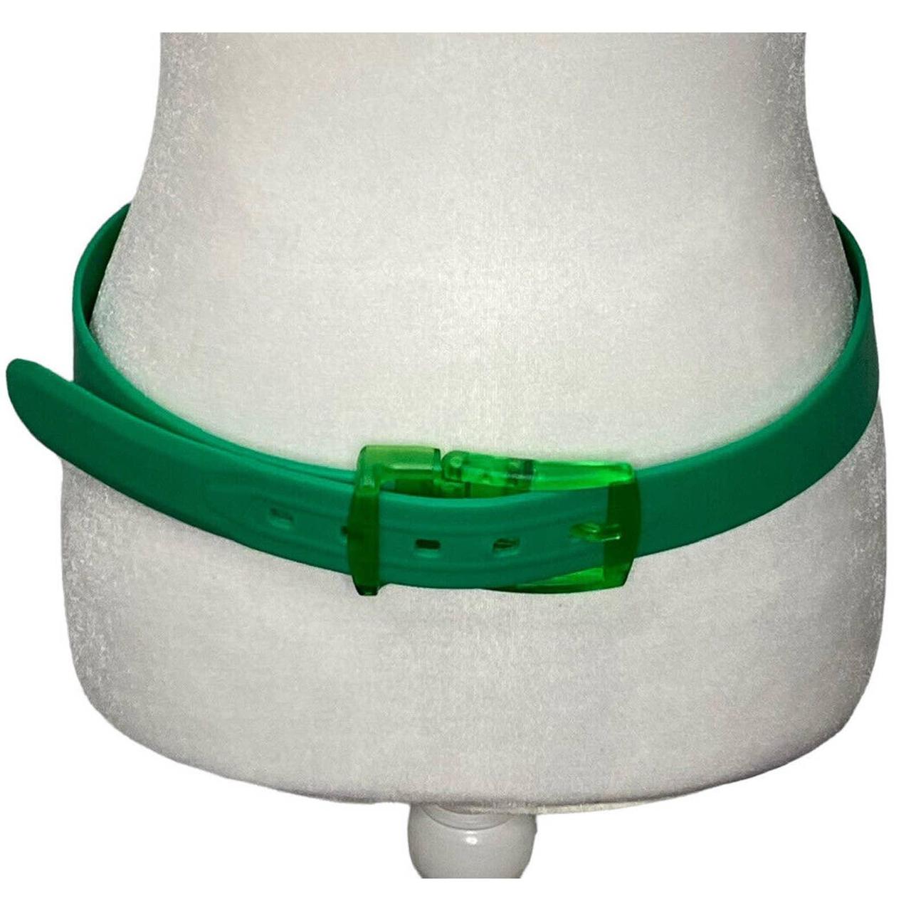 Women Adjustable Plastic Buckle Jelly Silicone Waist... - Depop