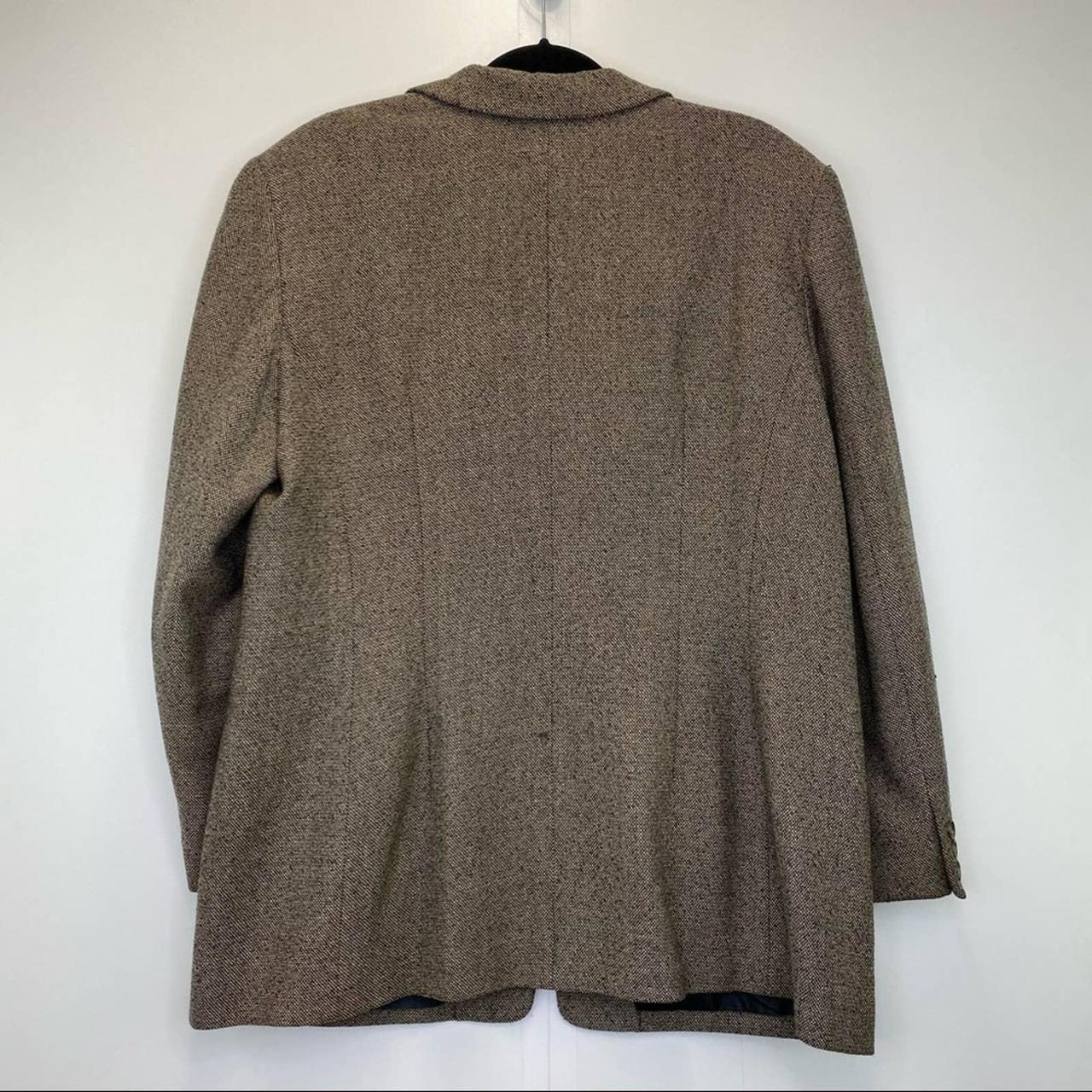 Pendleton Blazer Vintage Women's 16 Wool Brown... - Depop