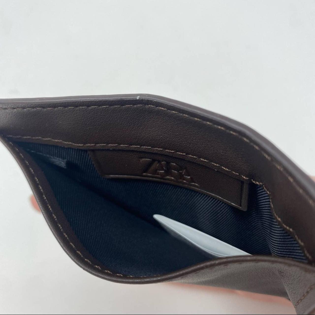 Zara Women's Brown and Tan Wallet-purses | Depop