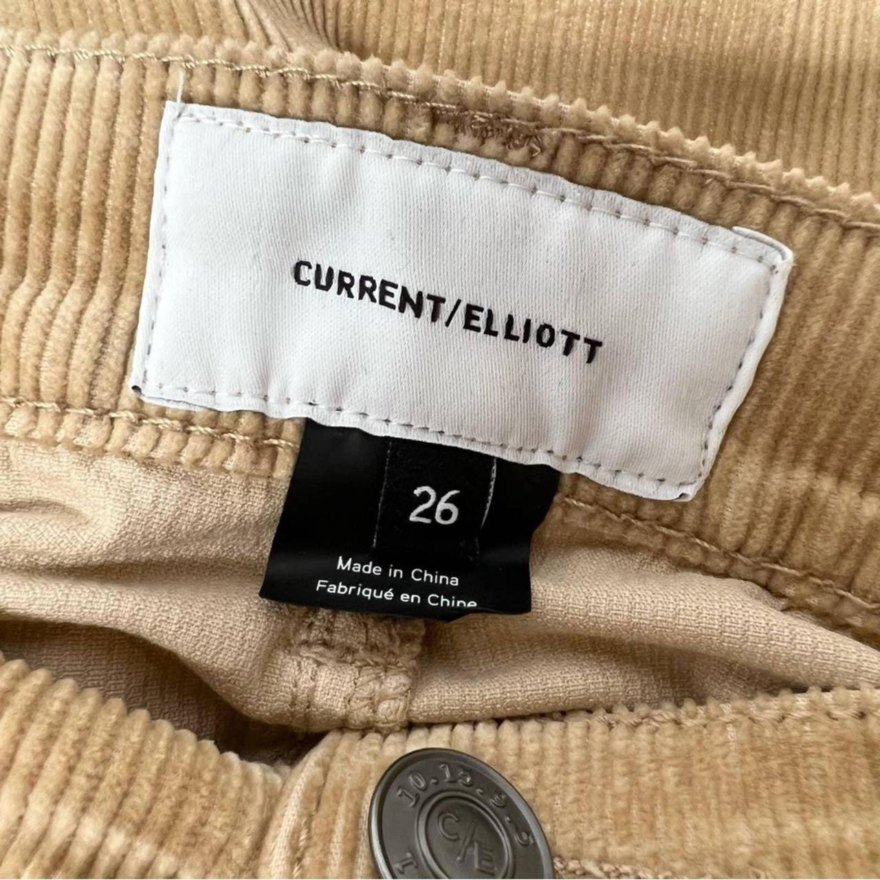 Current Elliott High Rise Corduroy Skinny Jeans... - Depop