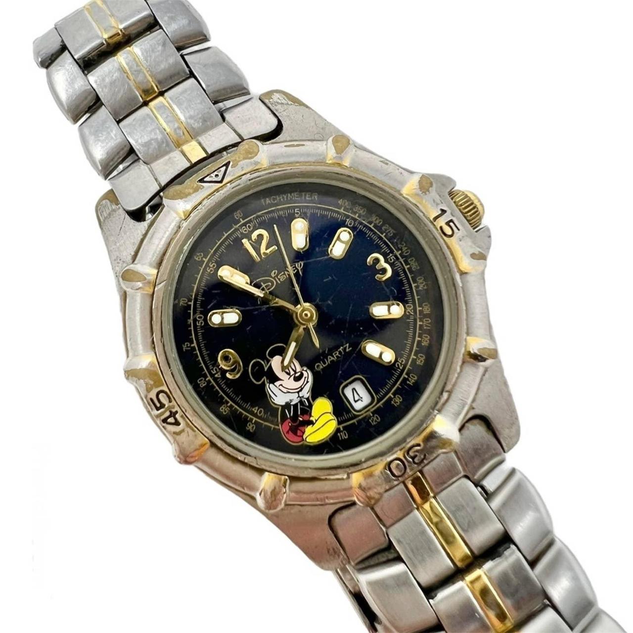 Disney Women's Silver and Gold Watch | Depop