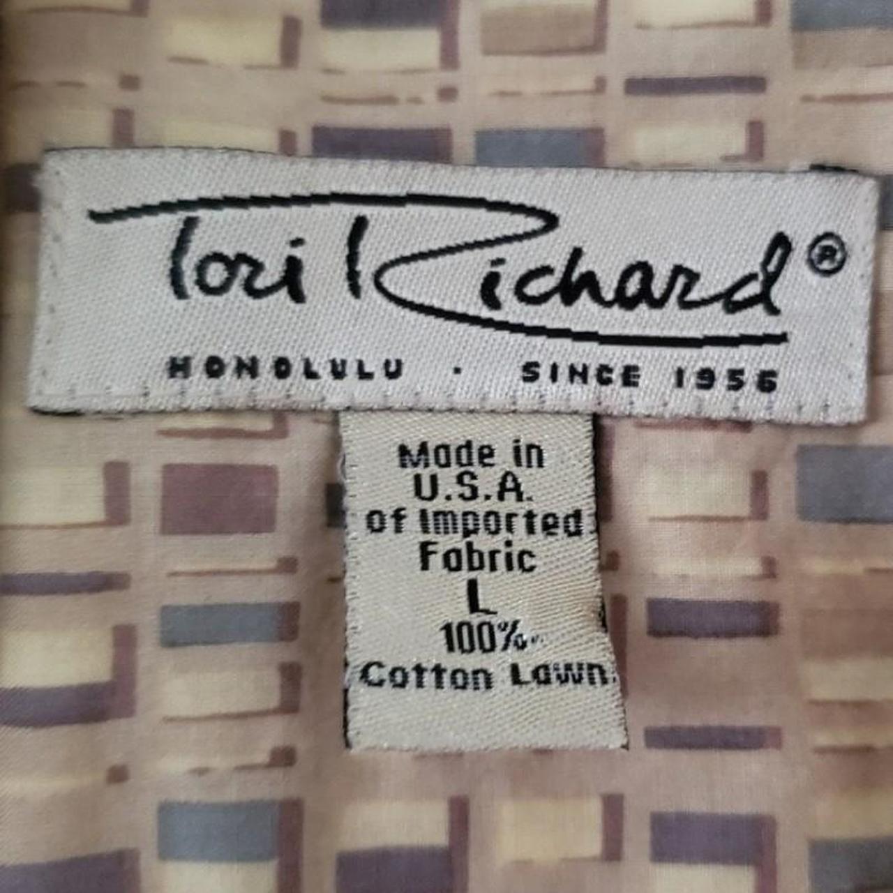 Tori Richard Vintage, Modern Honolulu Cotton button... - Depop