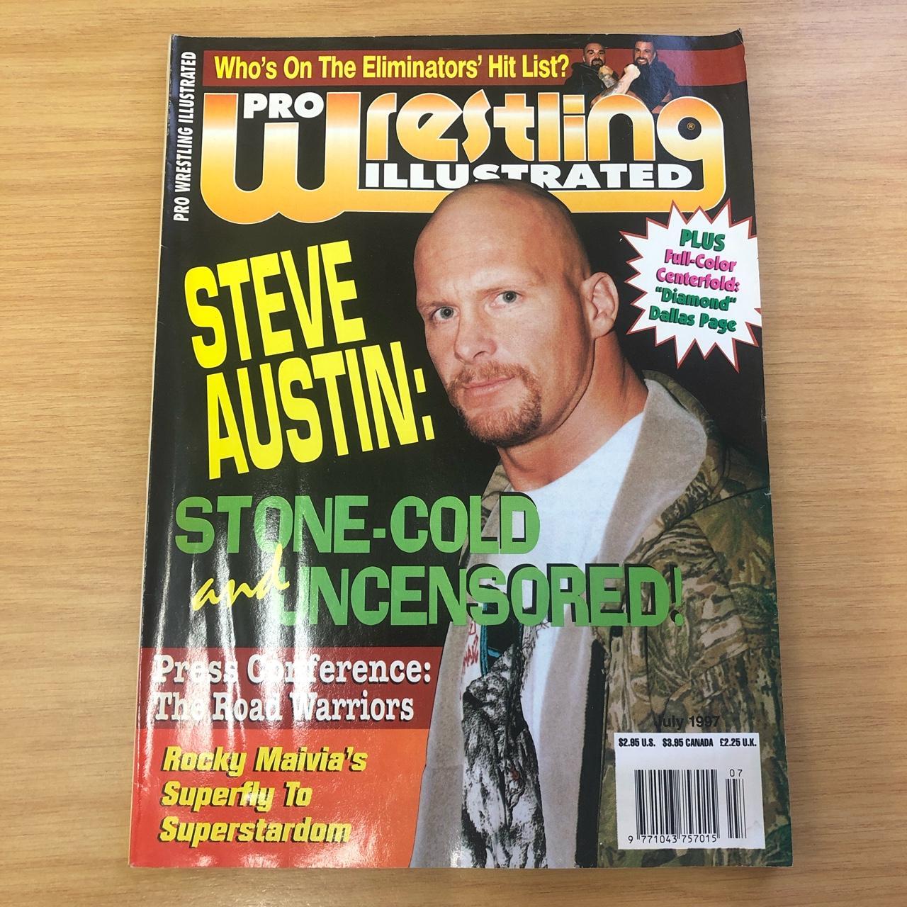 July 1997 issue of pro wrestling illustrated , good... - Depop