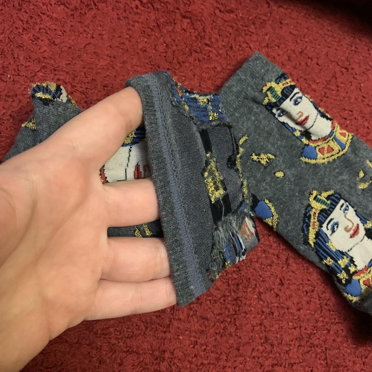 Egyptian Queen Cleopatra Crew Socks 🧦 - I only wore... - Depop