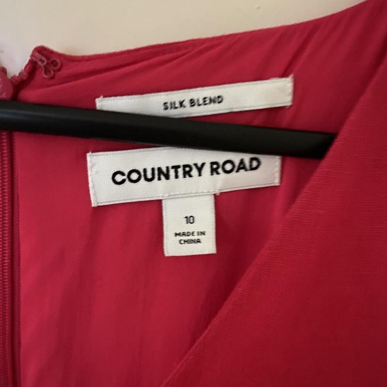 Country Road Dress Silk Blend Size 10 Only worn... - Depop