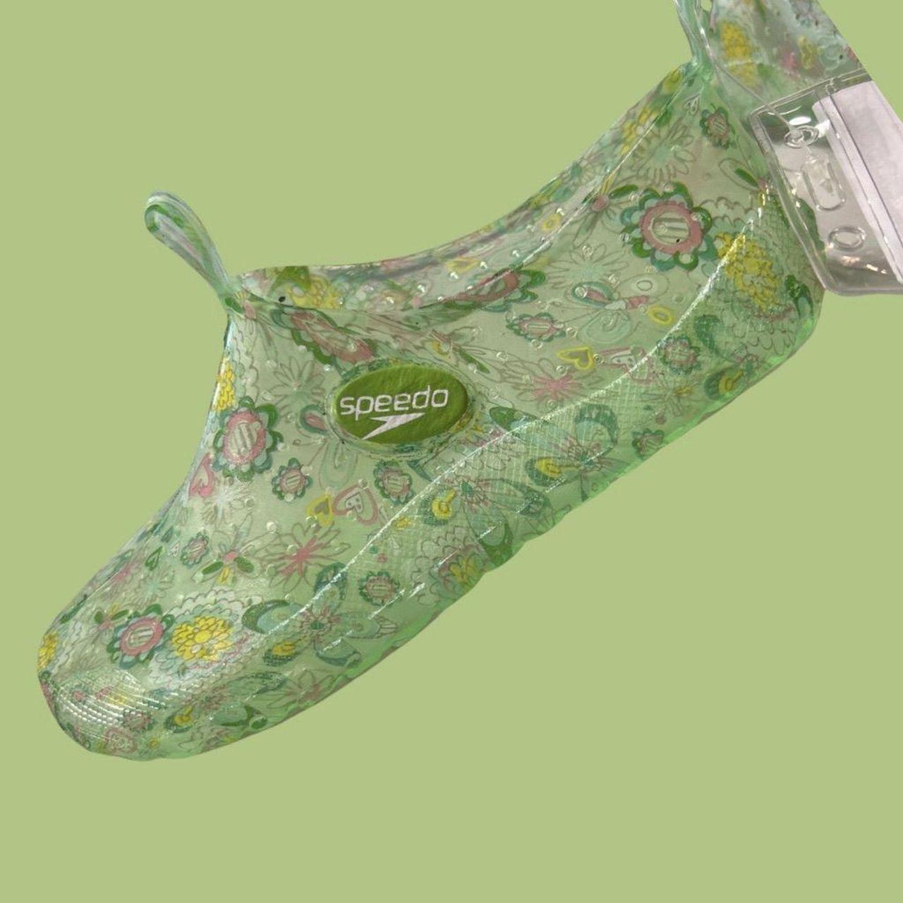 New SAMPLE Speedo Dairy Doodle Jelly Shoes Size US... - Depop