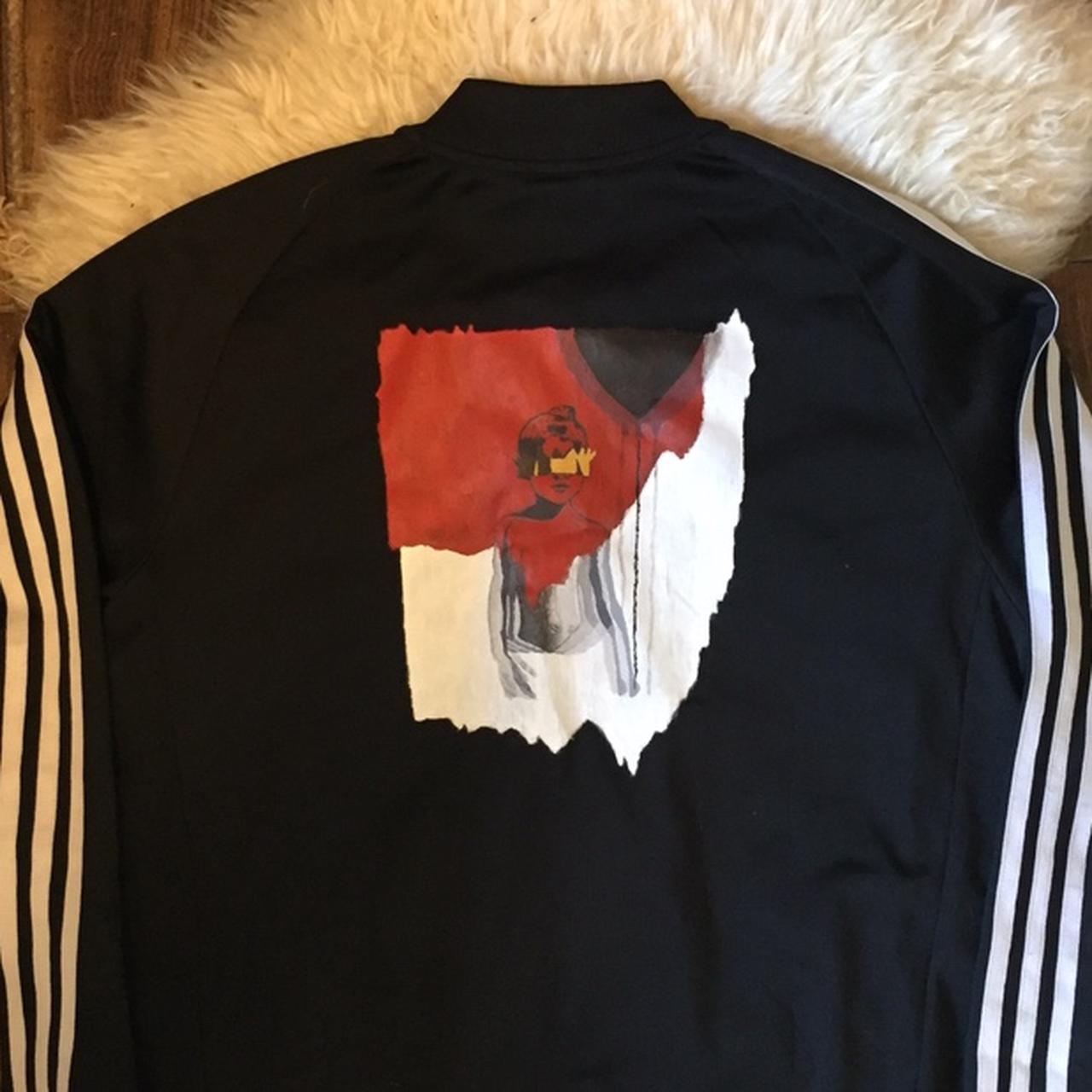 RIHANNA - ANTI album cover hand painted by me onto... - Depop