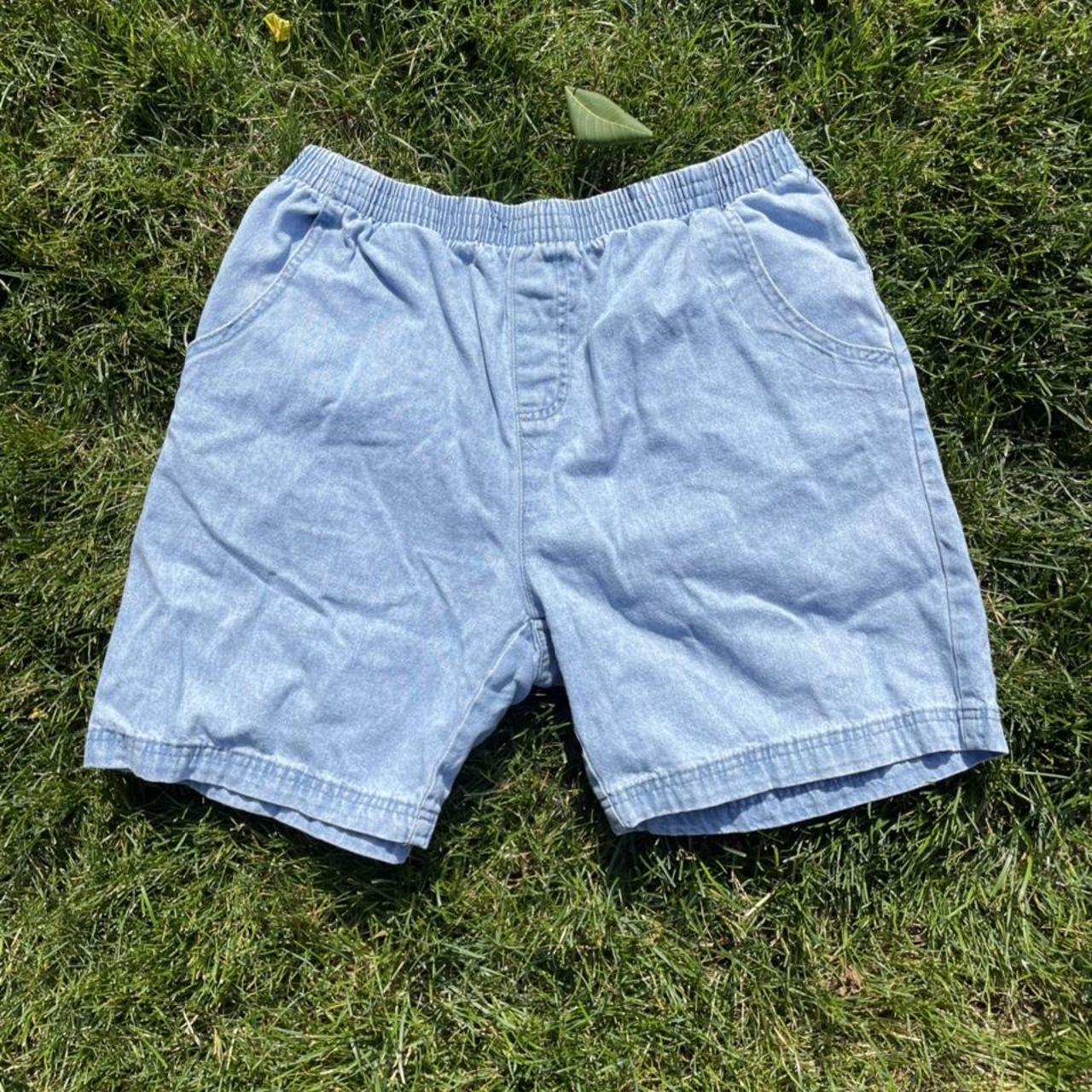 Basic Editions Women's Blue Shorts | Depop