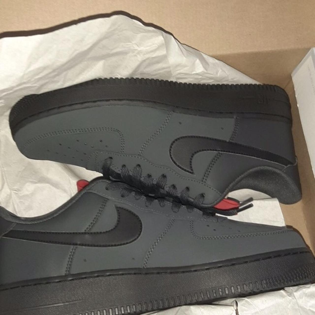 Nike Air Force 1 anthracite size uk 10 Brand new... - Depop