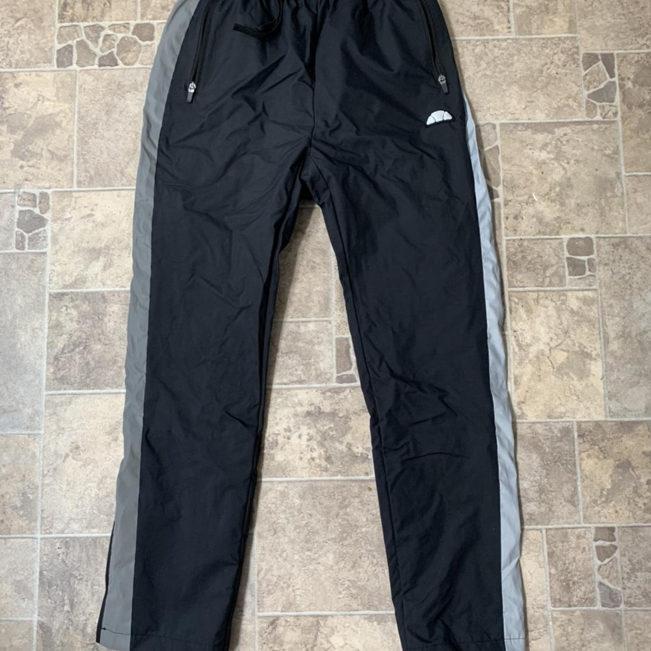 Ellesse reflective nylon tracksuit bottoms. These... - Depop