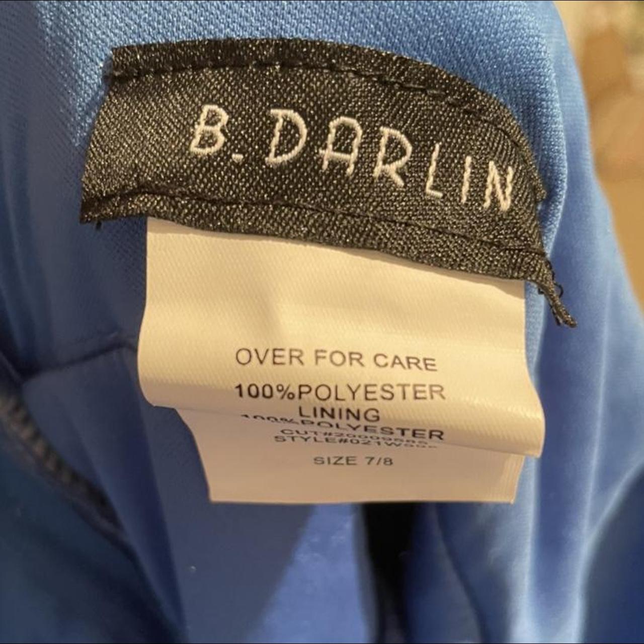 B. Darlin Sparkly Blue Dress. Fits size 6 and 4,... - Depop