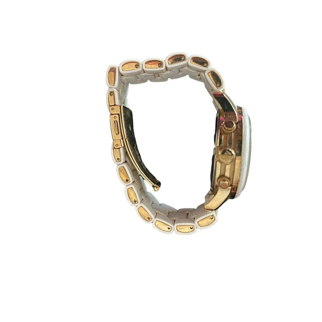 MICHAEL KORS Runway MK5145 White Dial Lady's Watch... - Depop