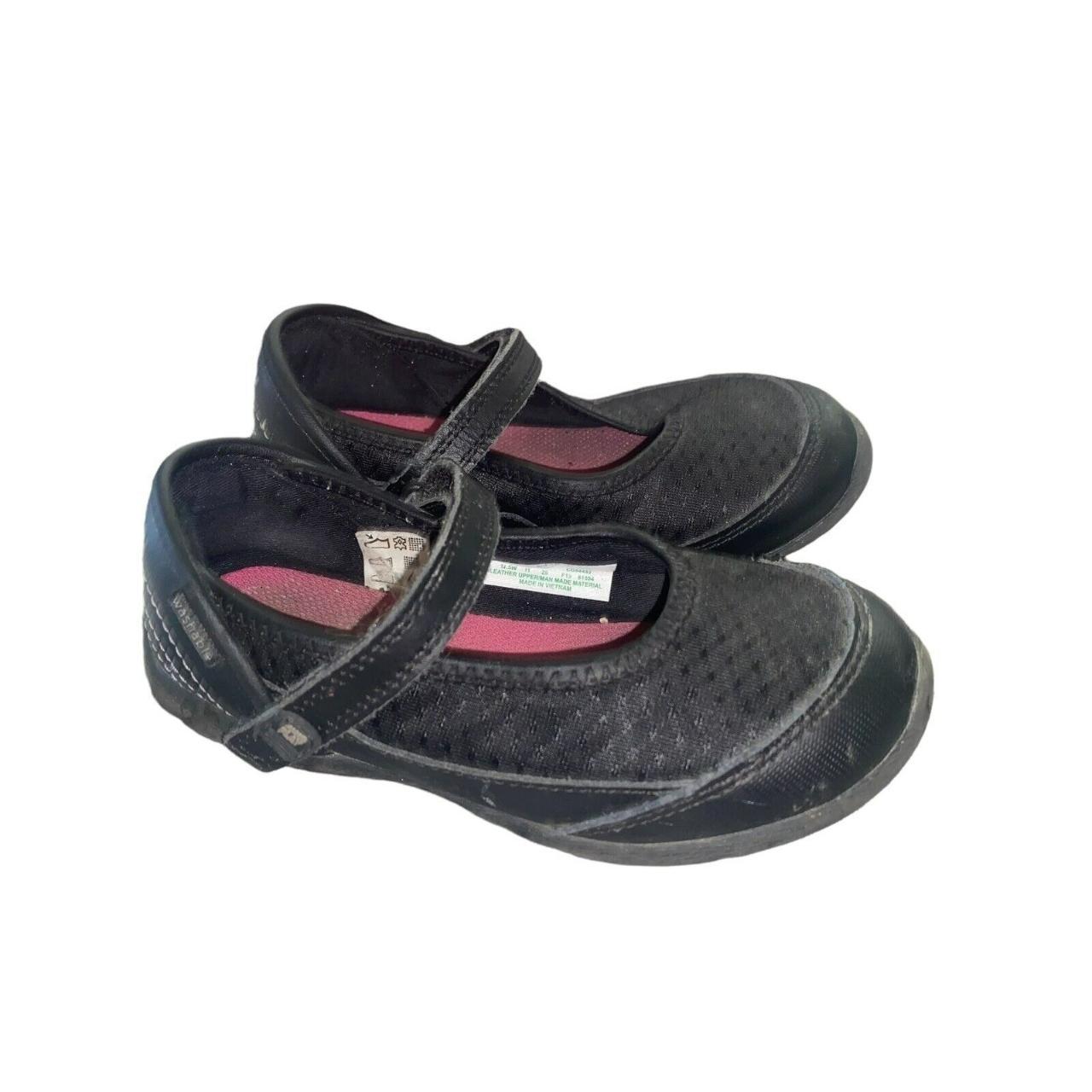 Girls Stride Rite Shoes Size 115w Black Mary Jane Depop