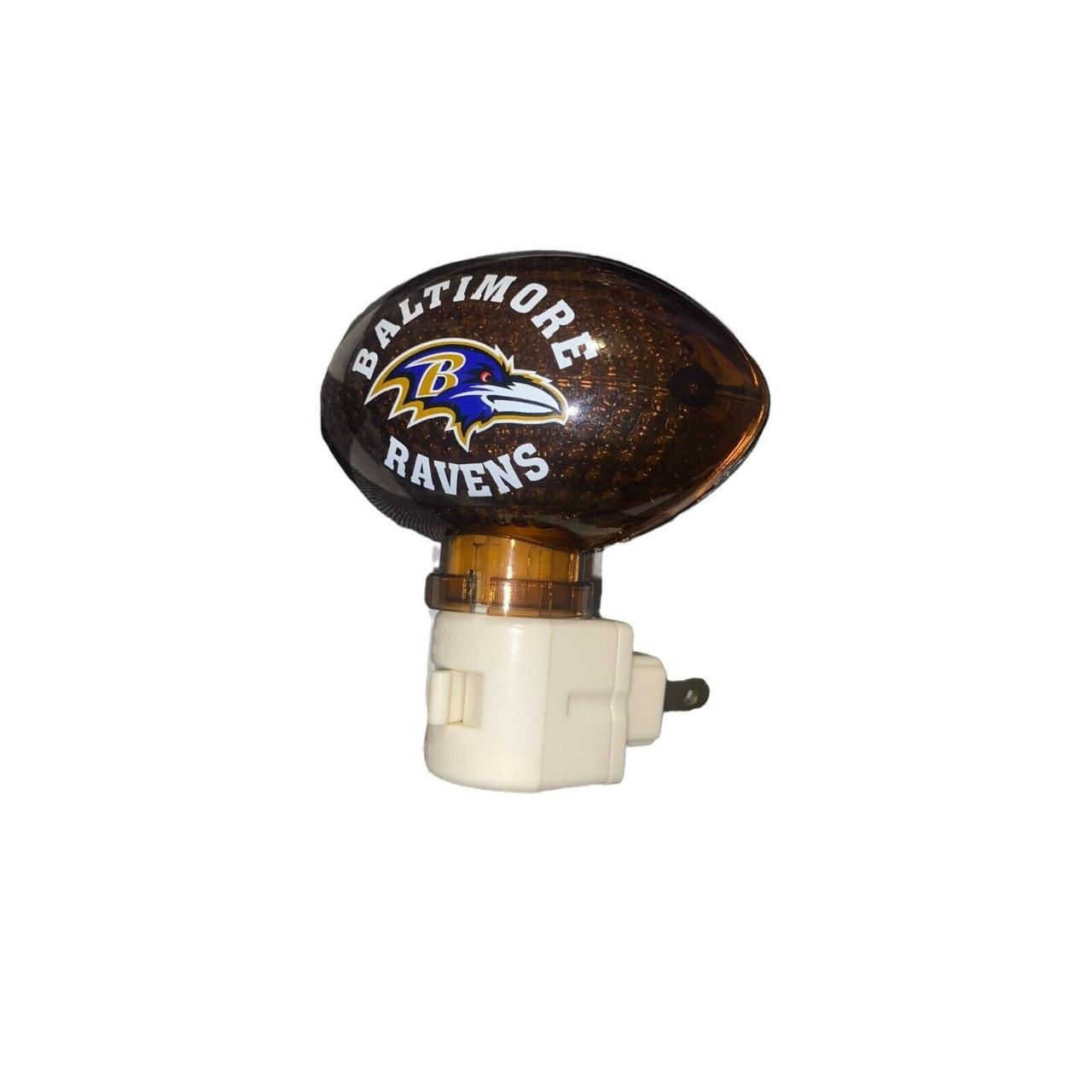 Nfl Baltimore Ravens Plug In Night Light C3f Depop