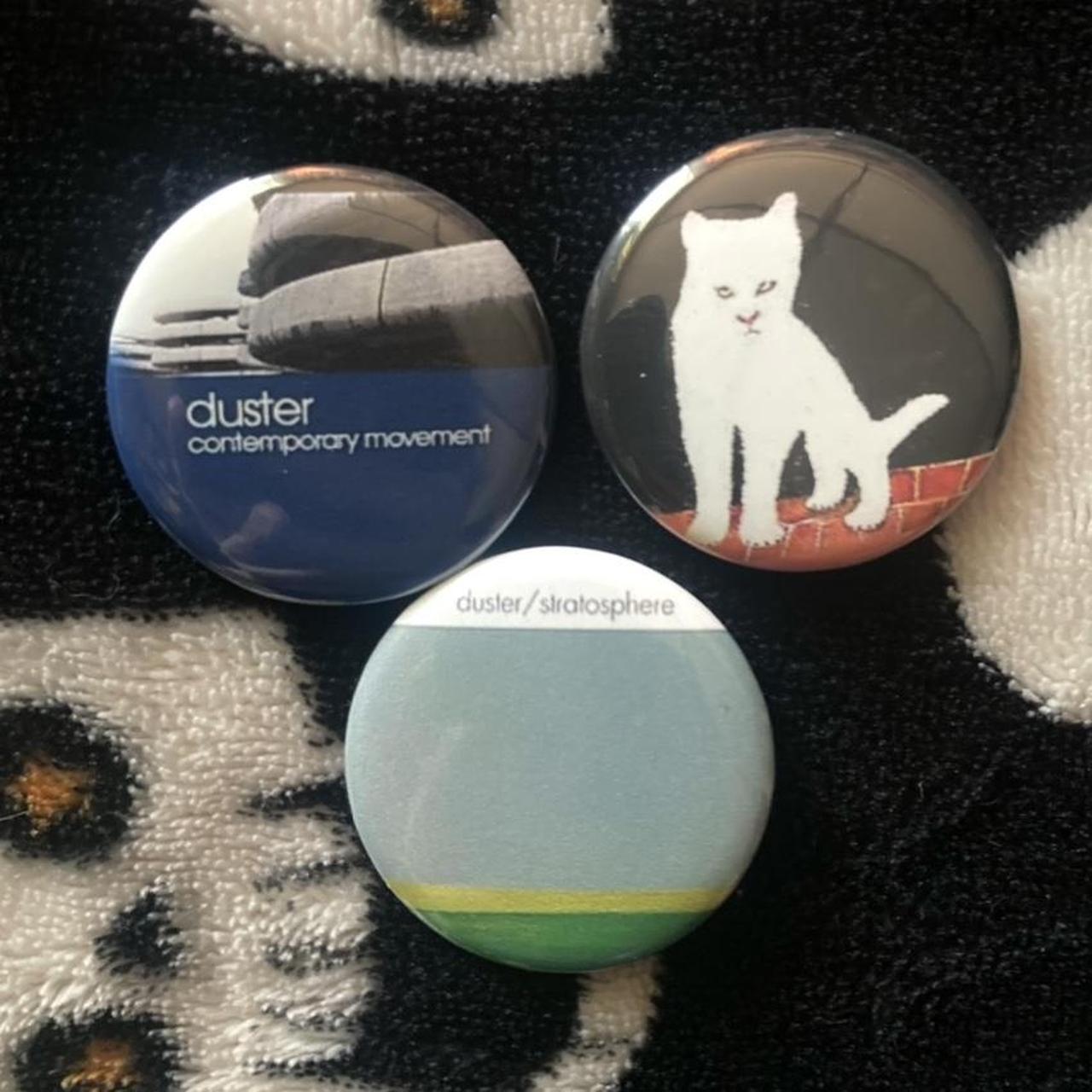 duster slowcore band pins! the price stated comes... - Depop