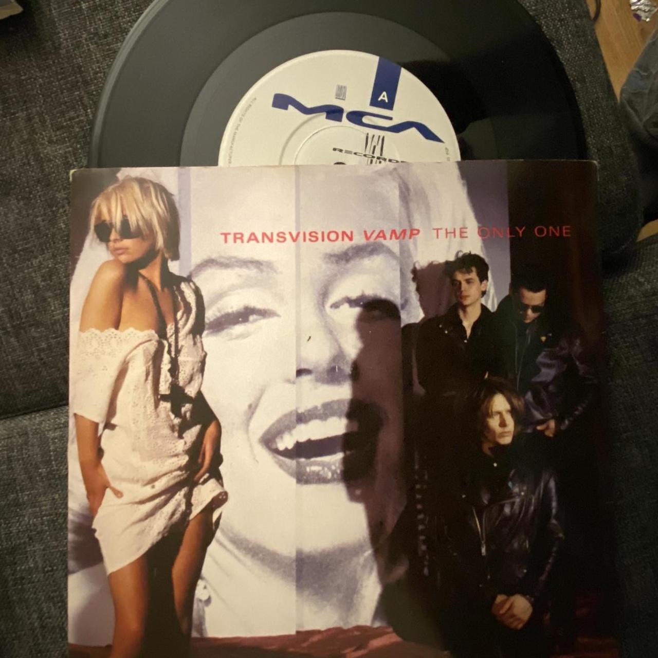 Transvision Vamp 7” single // G cover VG vinyl -... - Depop