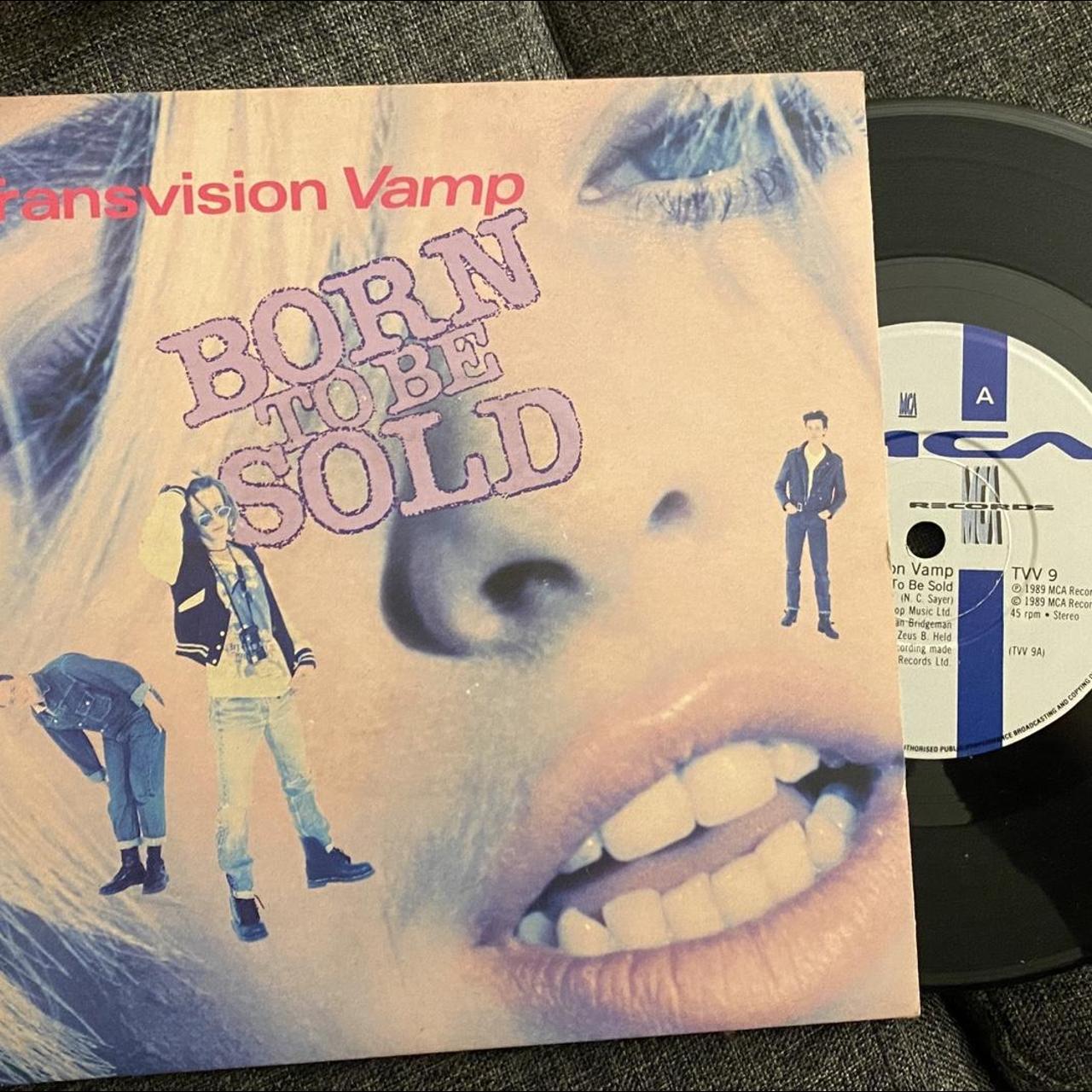 Transvision Vamp 7” single // G cover VG vinyl -... - Depop