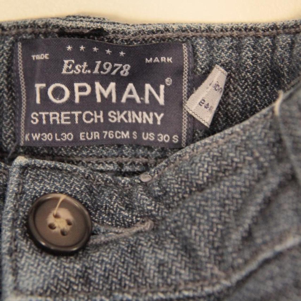 TOPMAN JEANS! Great pair of men's skinny jeans!... - Depop