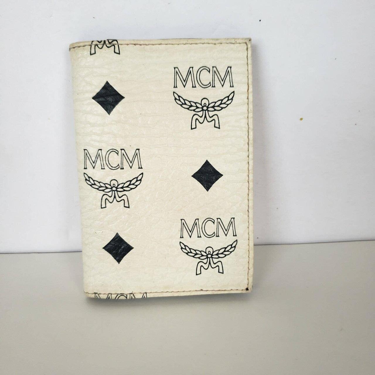 MCM Women's White Wallet-purses | Depop