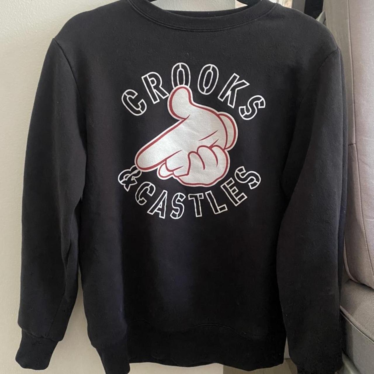 Super sick Crooks & Castles crewneck. Perfect... - Depop