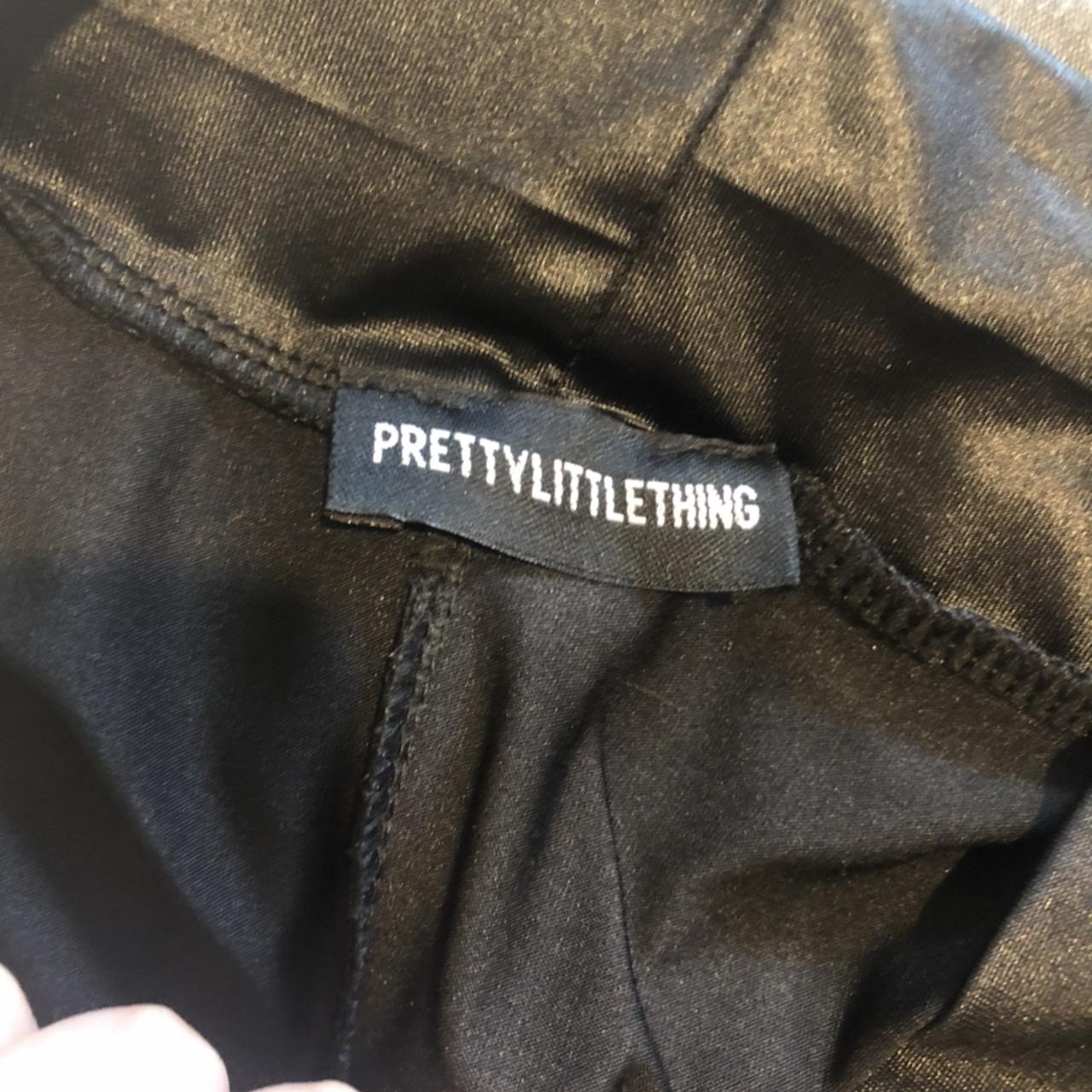 PLT ‘Disco’ leggings Stretchy material at top Worn... - Depop