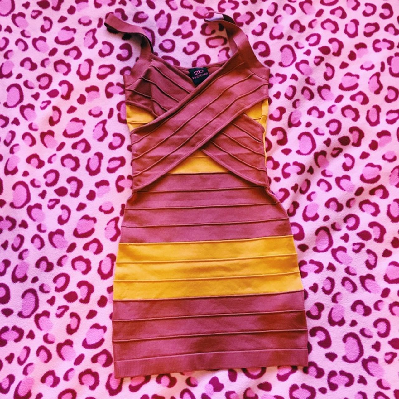 Bebe Small Dress Super Cute Spandex Stretchy Depop