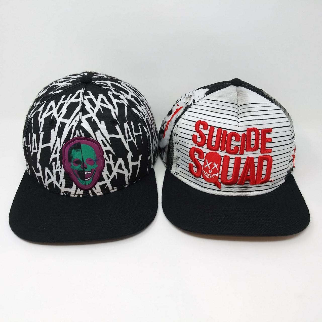 DC Comics Men's Black and Purple Hat | Depop