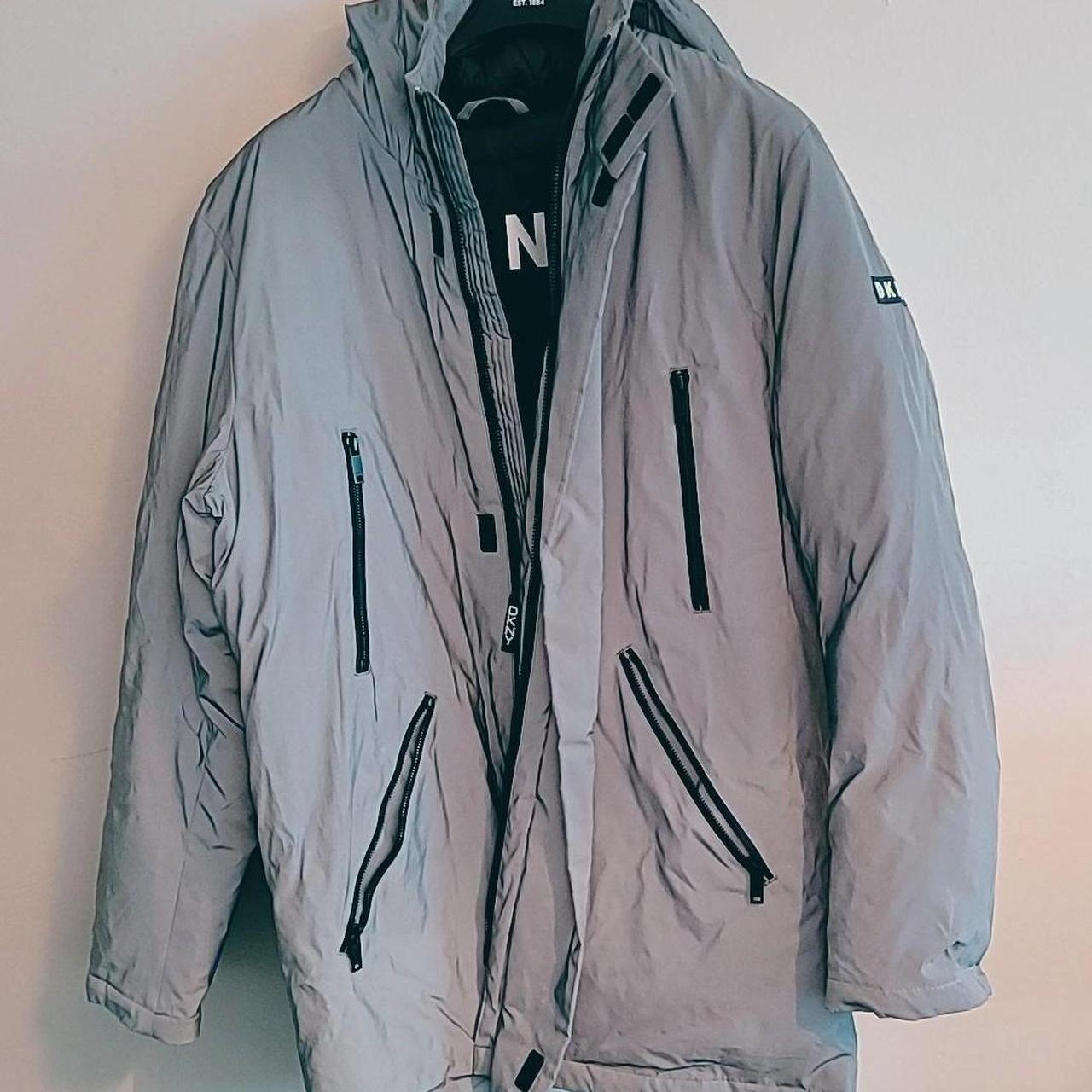 Authentic DKNY jacket Medium Size Thick and... - Depop