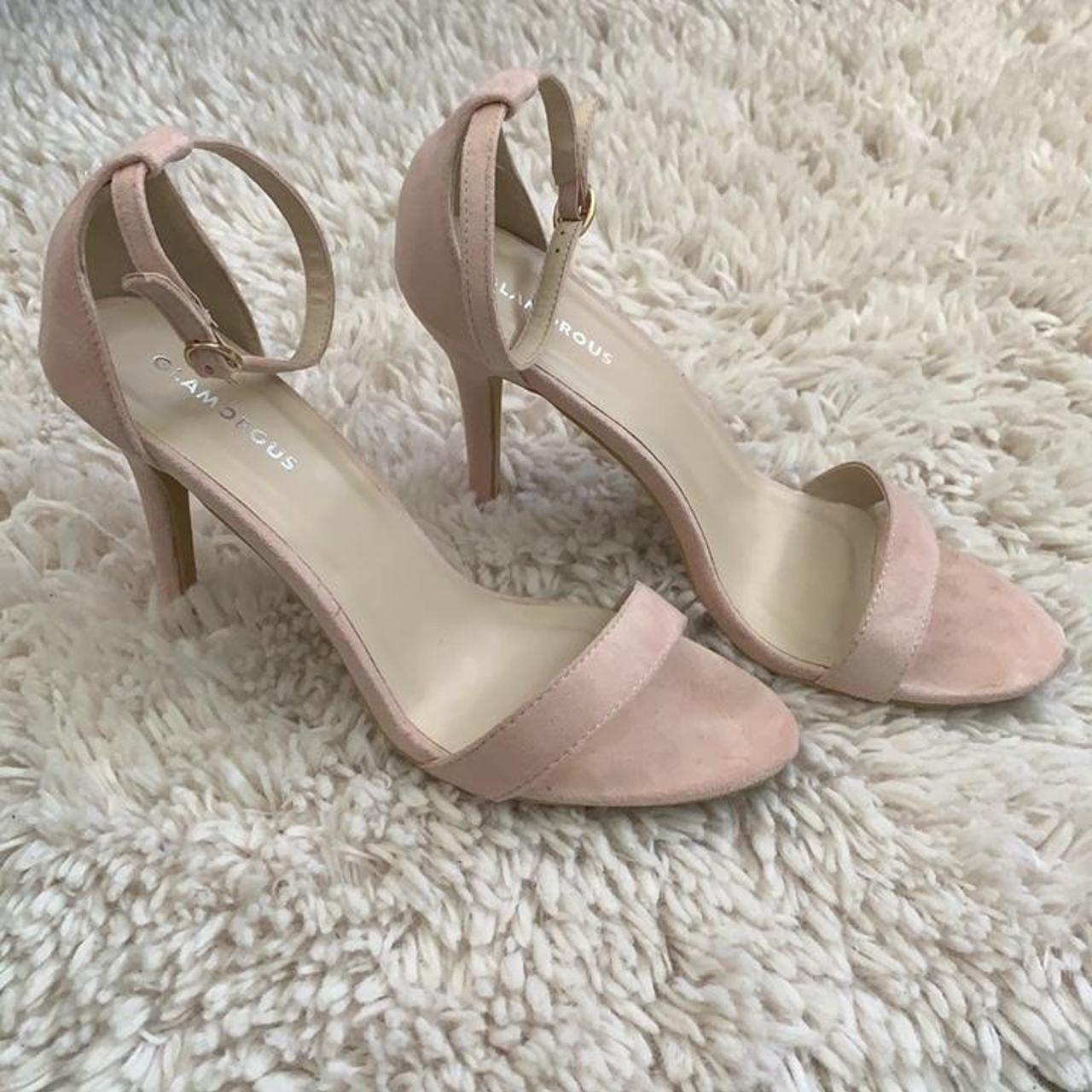 Glamorous Women's Pink Courts | Depop
